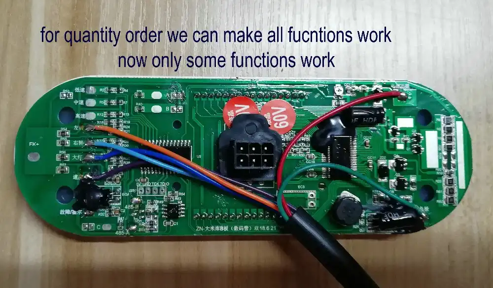 speedometer NIXIE tube digital display 48v60v72v battery indicator ...