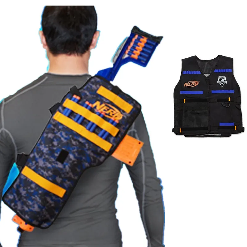 2016 New Pro Nerf Tactical Vest Jacket Waistcoat Ammo Holder For N 2016 New Pro Nerf Tactical Vest Jacket Waistcoat Ammo Holder For N