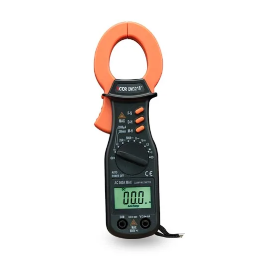 Victor Dm3218+ Professional Digital Clamp Multimeter Resistance Meter ...