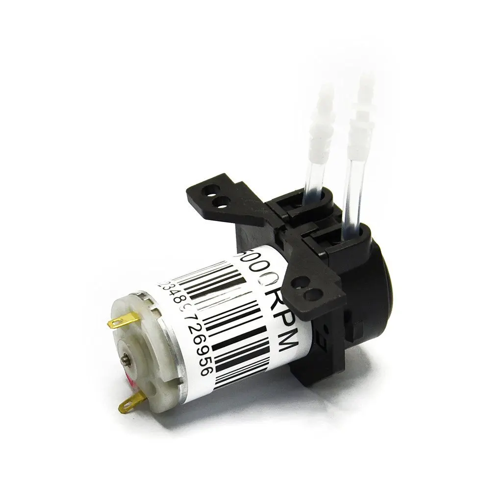 12v24v Dc Dosing Pump Peristaltic Pump Dosing Head With Connector For Arduino Aquarium Lab