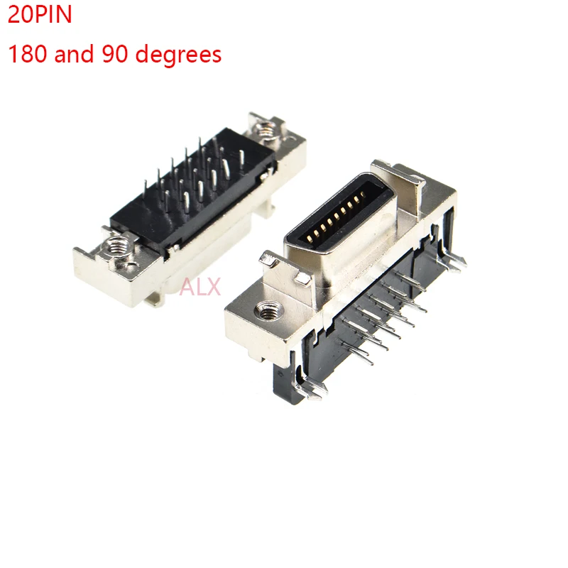 2pcs MDR Servo driver SCSI Connector HPCN Slot Type 14/20/26/36/50 pin ...