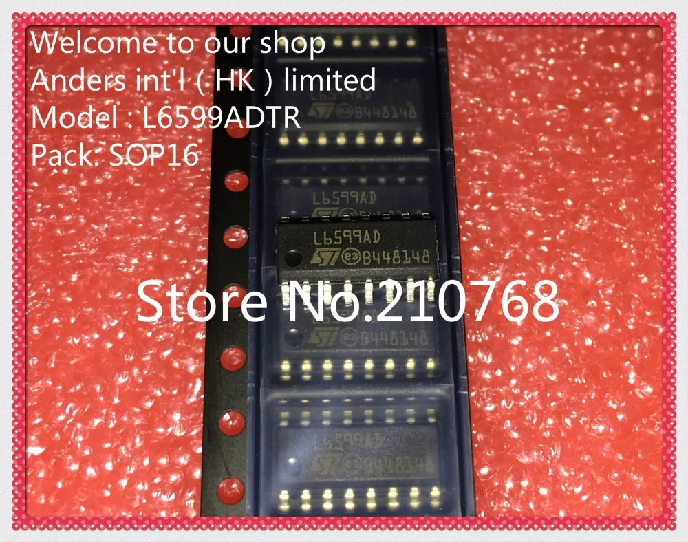 10pcs/lot L6599ADTR L6599AD L6599A L6599 SOP16-in Integrated Circuits ...