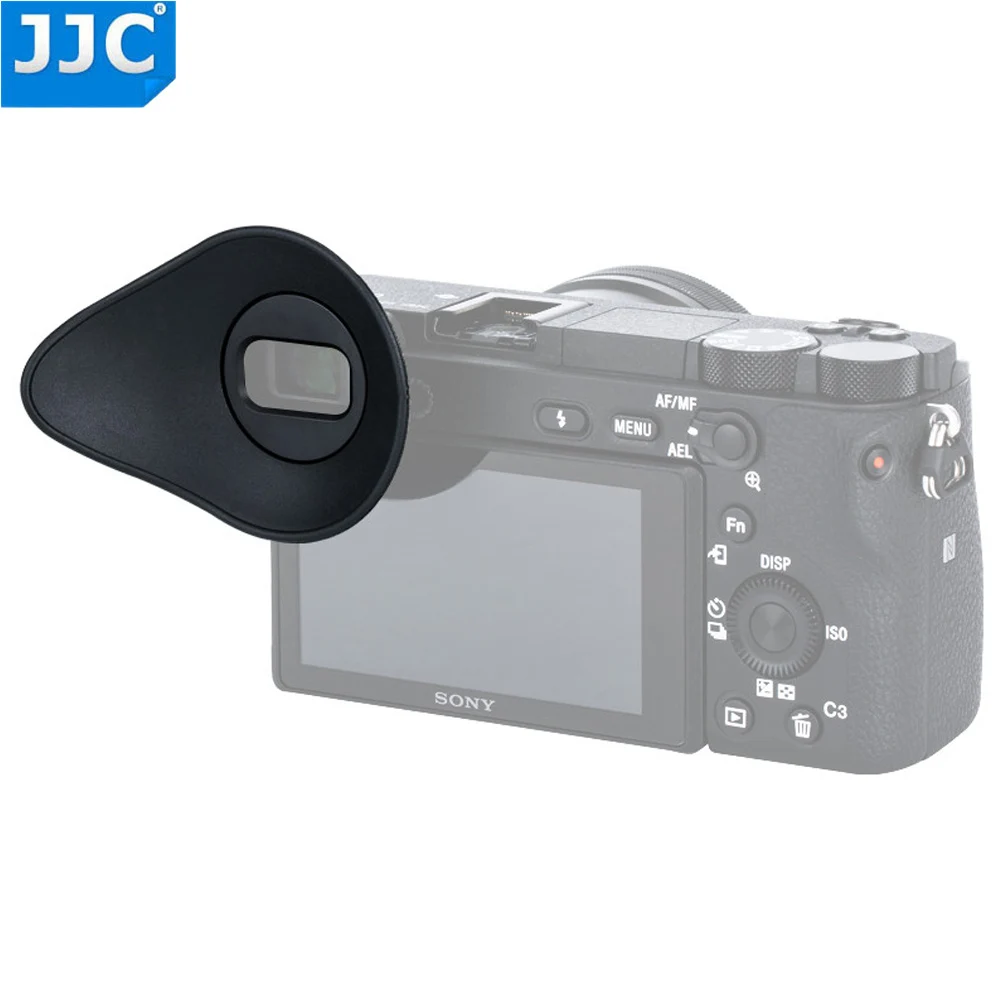 Jjc Rubber Camera Eyecup Viewfinder Protector Eye Cup Soft Silicone Eyepiece For Sony A6500 ...