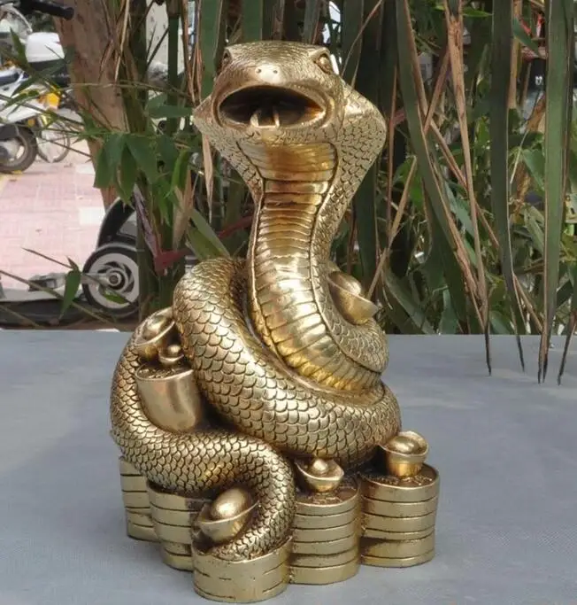 lucky chinese fengshui brass copper wealth money coin yuanbao ingot ...