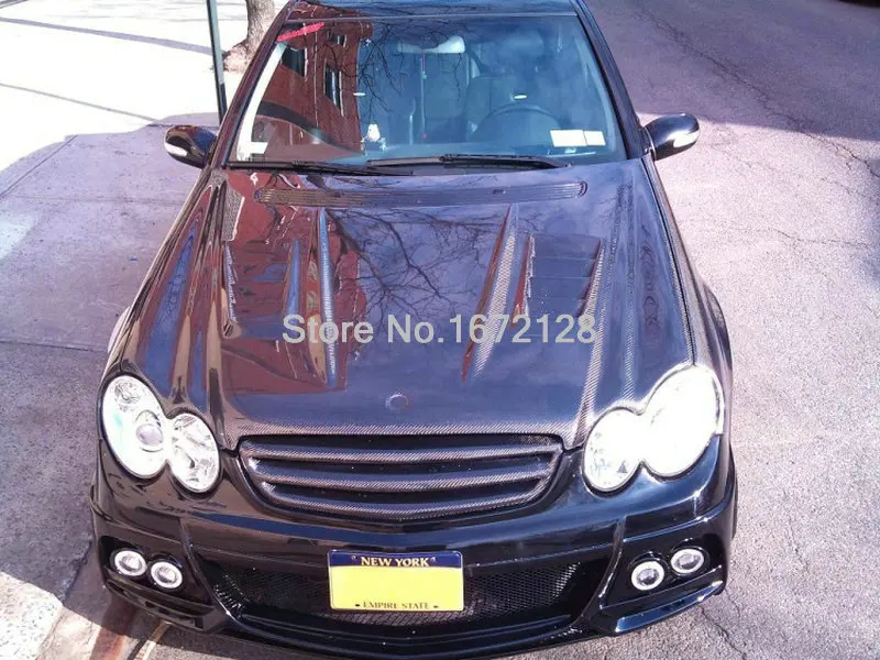 05 09 Front Bumper For Benz W209 CLK200 CLK280 CLK350 AMG Style Front ...