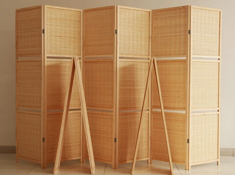Bamboo weaving high grade environmental protection solid wood screen ...