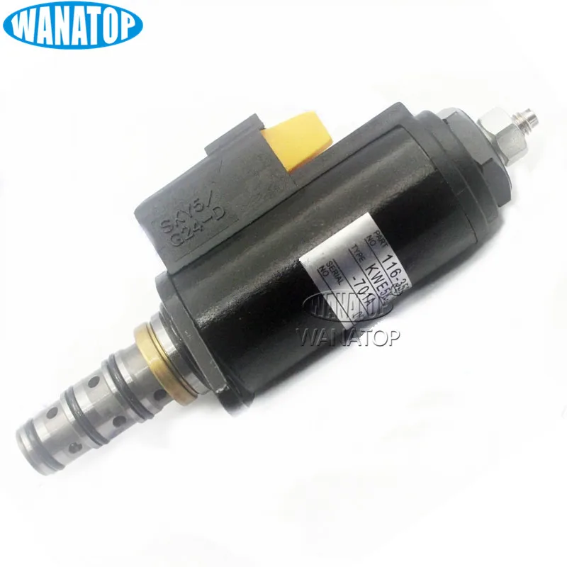 New 116 3526 1163526 KWE5K 31/40E30 701A Solenoid Valve For CAT ...