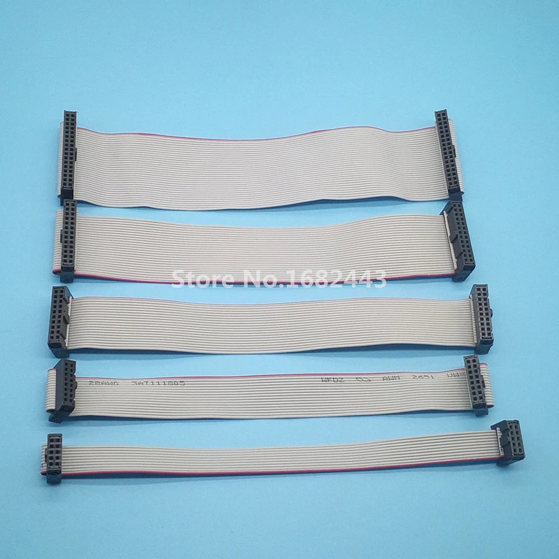 5 шт. FC-10P 14P 16P 20P 26P 34P 40P серый плоский кабель для передачи ...