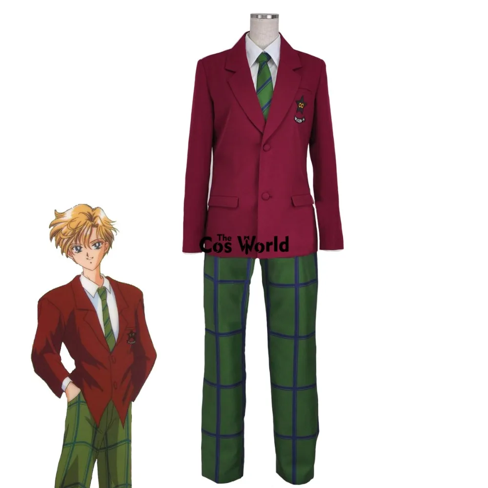 Moon Tenoh Tenou Haruka School Uniform Jackets Shirt Pants Outfit Anime ...