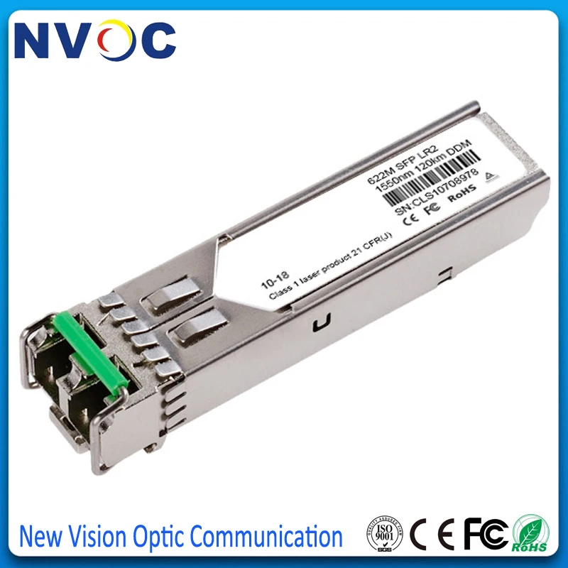 622M 120KM SingleMode(SM) Dual Fiber(Duplex) 1550nm,LC SFP Optical ...