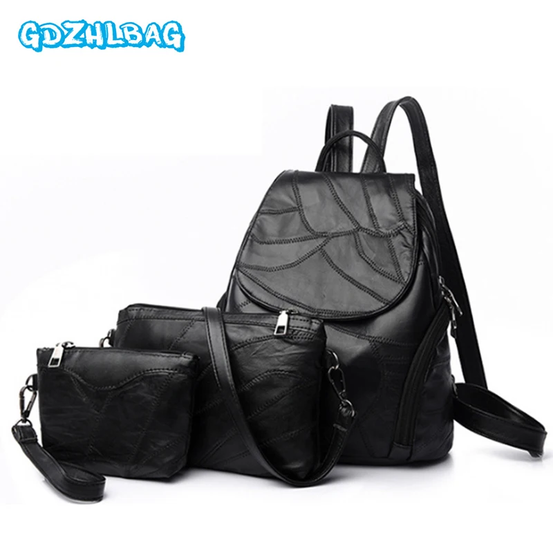 Mini Genuine Leather Backpack Purse | semashow.com