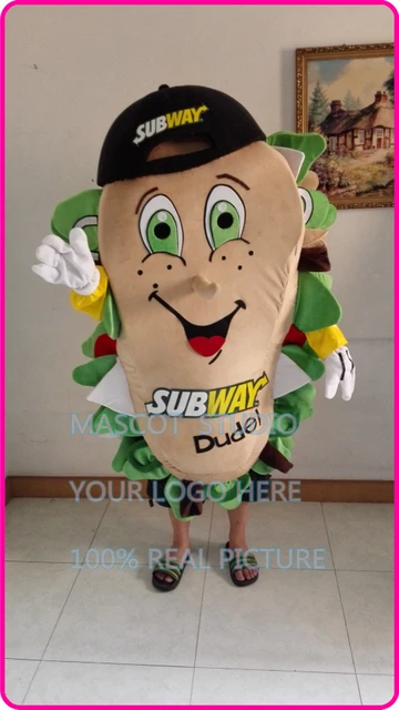 Subway Sandwich Mascot