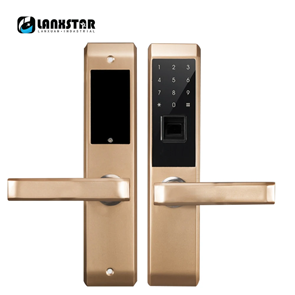 Anti theft Security Door Wooden Doors Universal Intelligent Lock ...