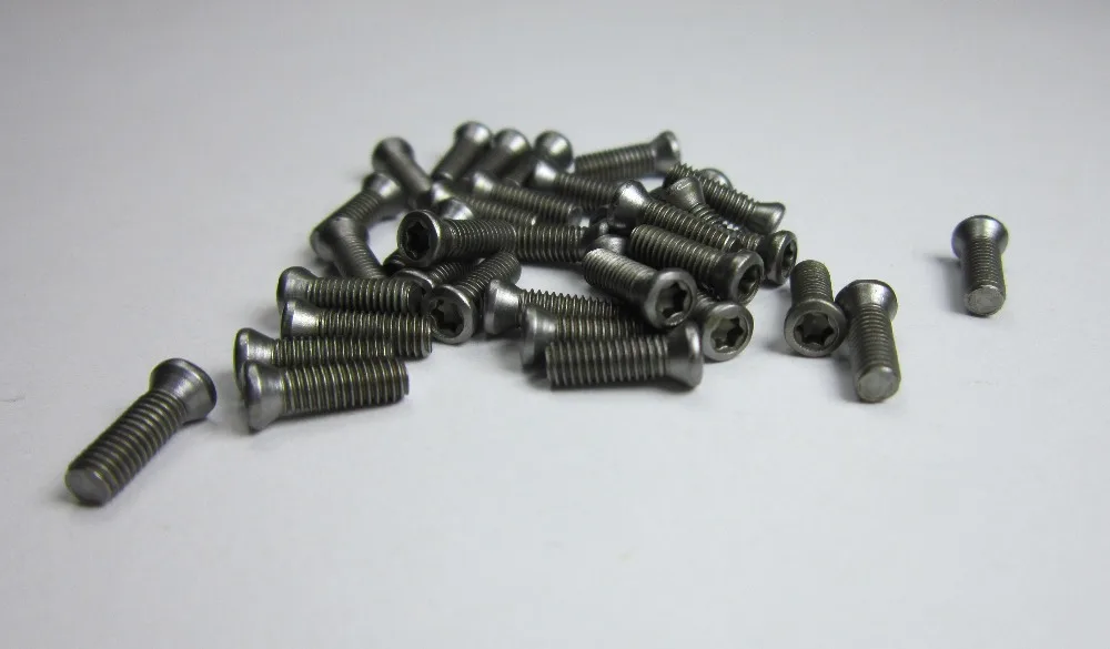 20pcs M3*10mm Insert Hexagon Torx Screw for Replaces Carbide Inserts ...