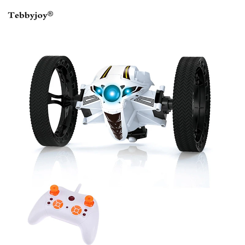 RC Car Bounce with Flexible Wheels 2.4G Remote Control Toys Jumping Car ...