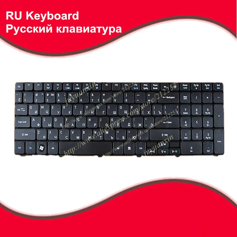 Russian keyboard For Acer Aspire 5740 5810T 7735 7551 5336 5410 5536 ...