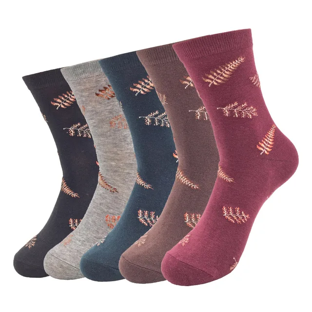 5 Pairs Colored Non-slip Compression Socks