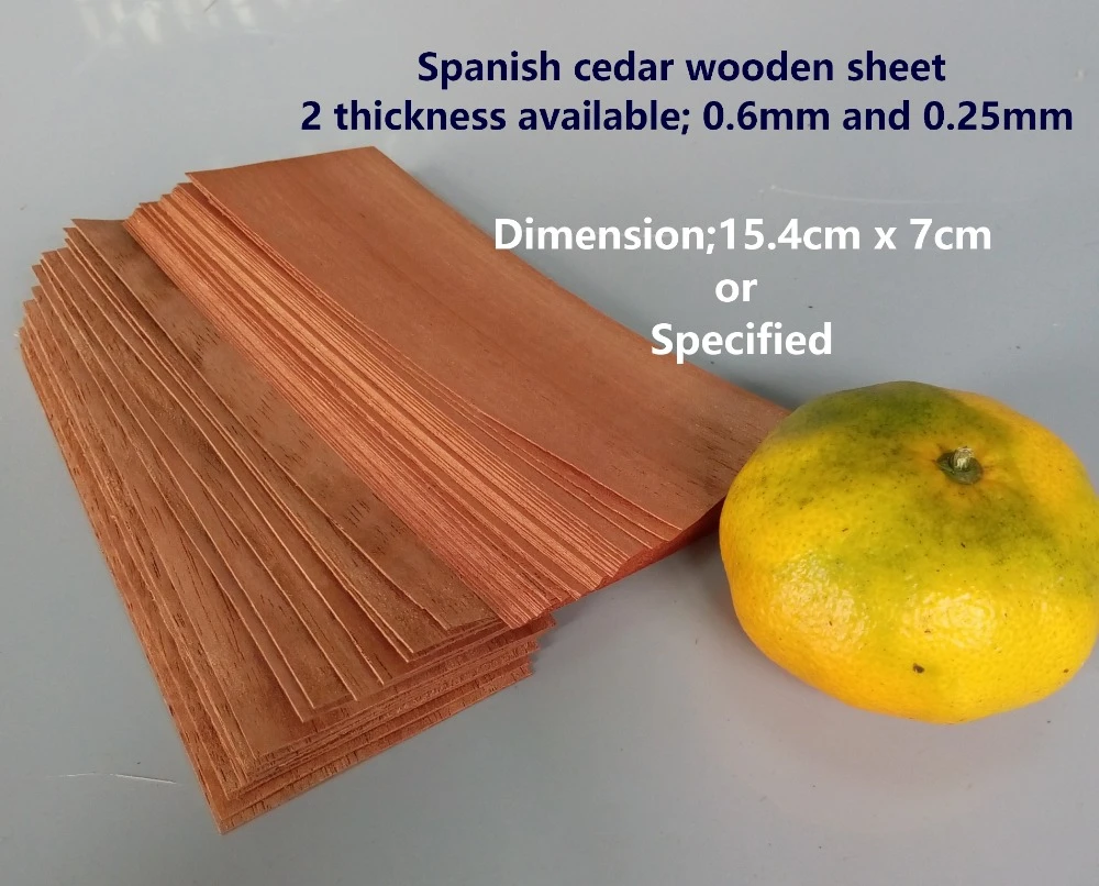 Folha de madeira de cedro Espanhol SIMU para armazenar & absorver a ...