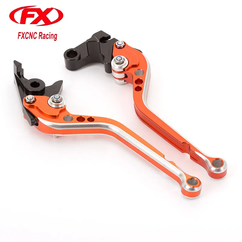 FX CNC MIX Color Long Adjustable Aluminum Motorcycles Brake Clutch ...