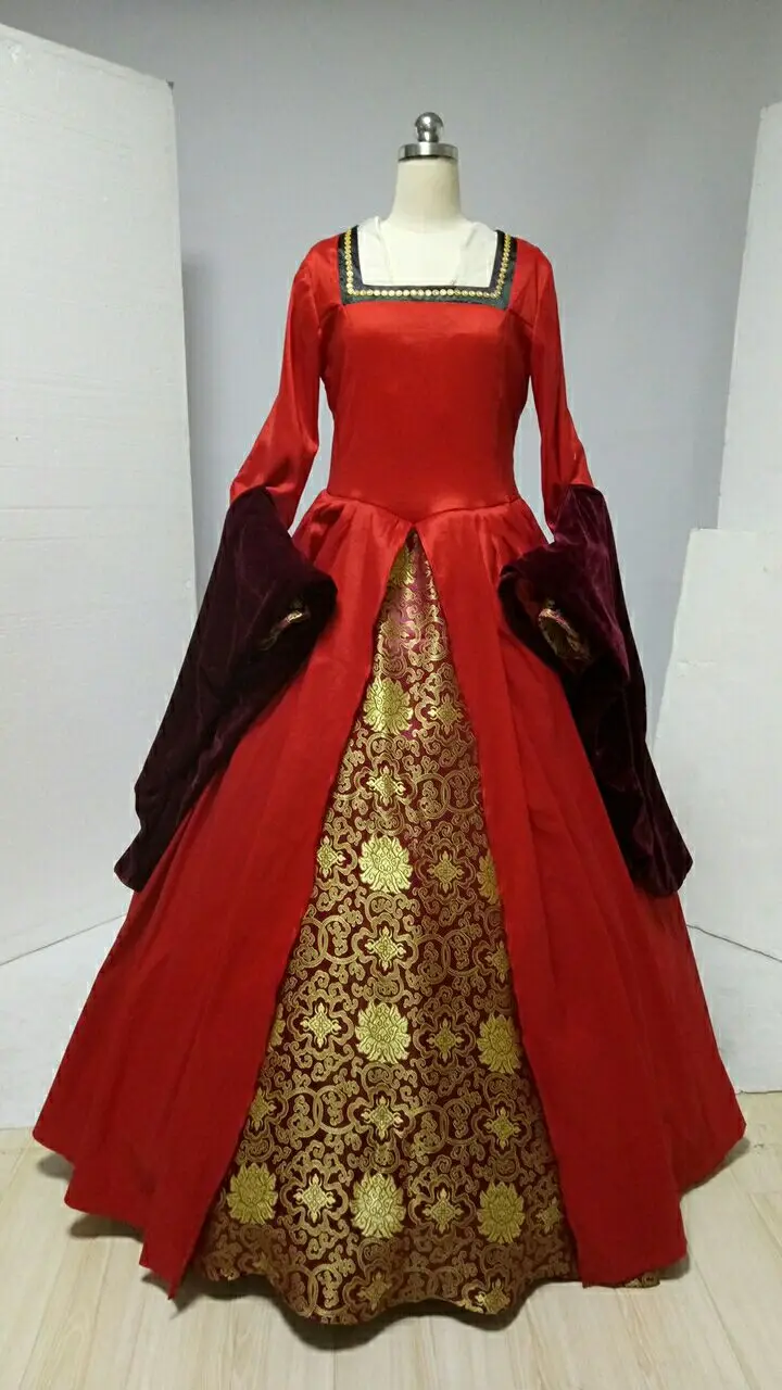 Victorian Queen Elizabeth Tudor Period Gothic Faire Tudor dress cosplay ...