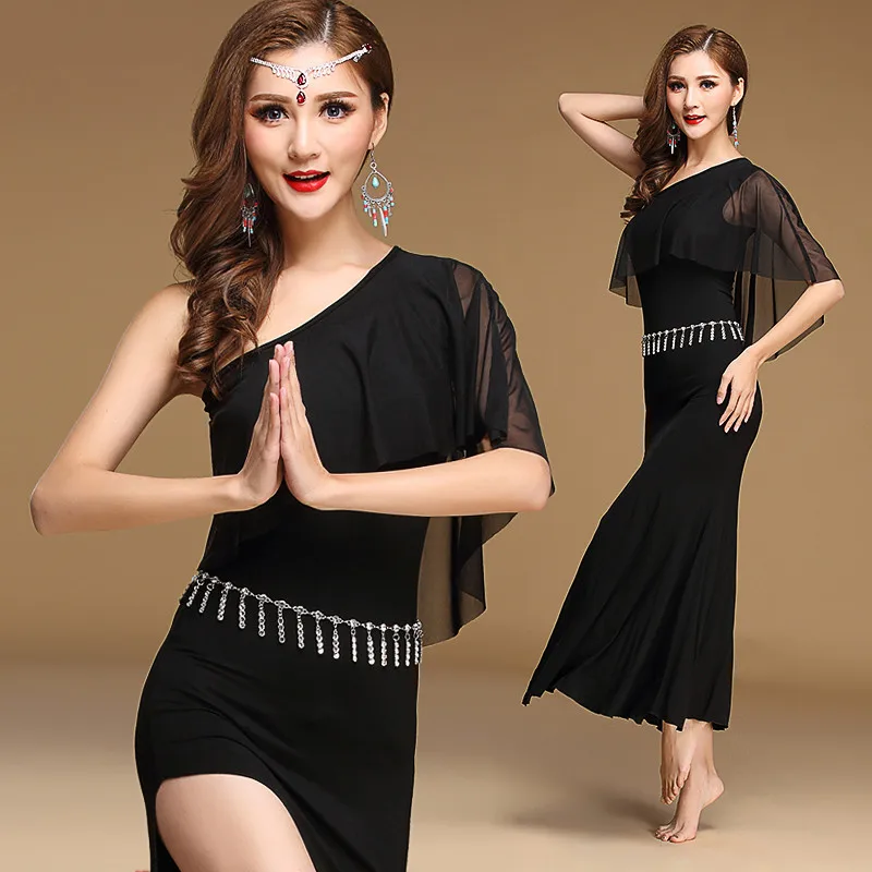 Sexy Slim Furcate Belly Dance Costume Set Bellydance Dress Costumes