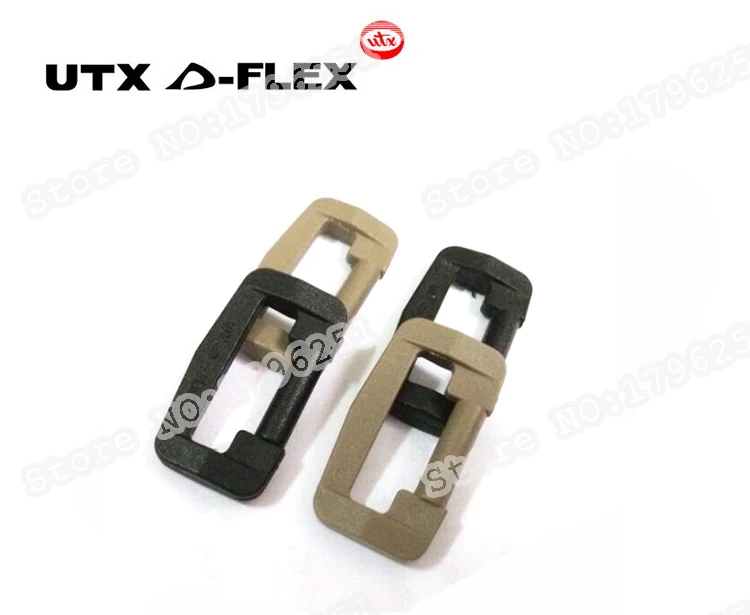 (10 adet/grup) UTX DURAFLEX Yönlü 25mm Stealth Plastik 1 "Oblate için ...
