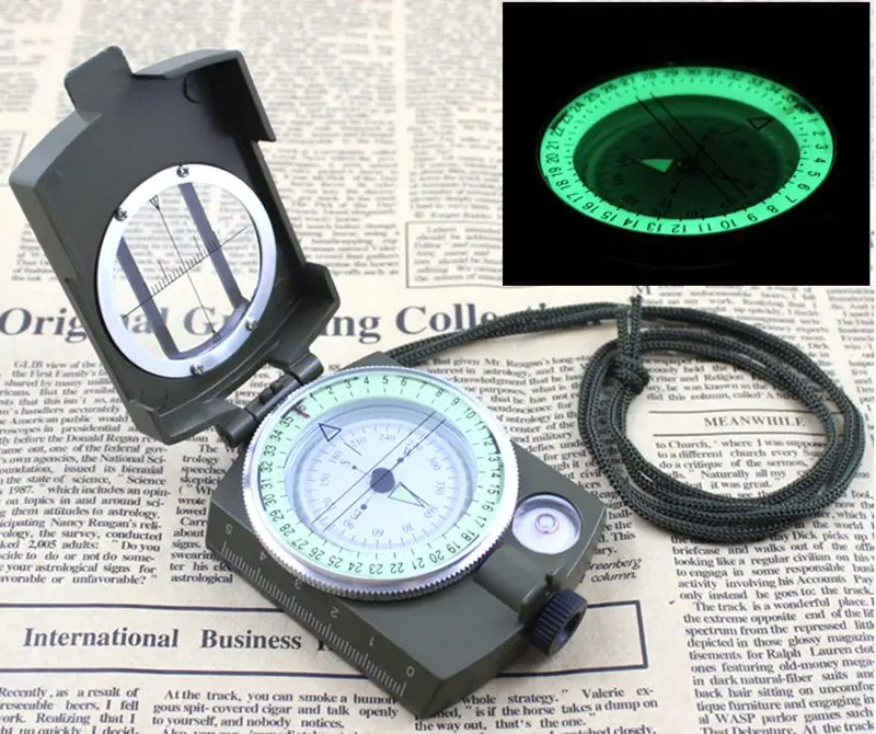 Multifunctional Lens Digital Geological American Compass Marine Outdoor ...