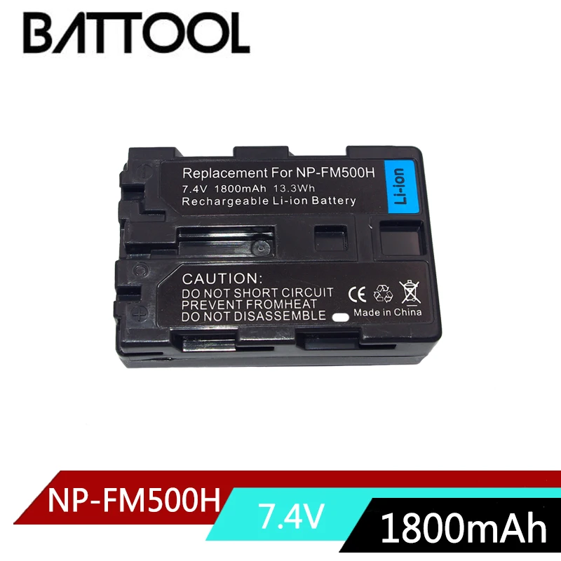 1X7.4 V 1800 mAh NP NP FM500H FM500H Bateria Li ion Recarregável Para ...