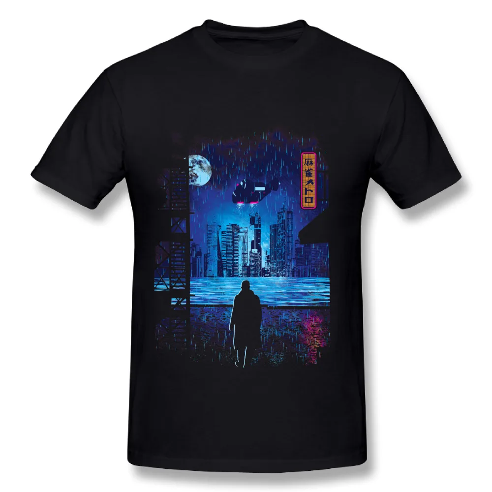 2018 Men Blade Runner 2049 Movie T shirt Cool Man Custom Design T ...
