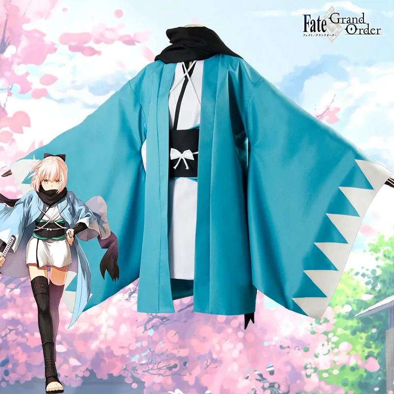 Cos-Fate-Grand-Order-Okita-Souji-Cos-Fate-Go-Sakura-Saber-Cosplay ...