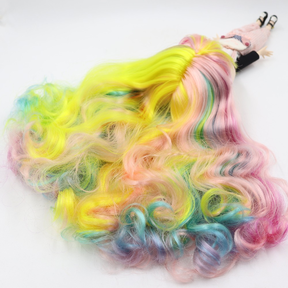 Leah – Premium Custom Neo Blythe Doll with Multi-Color Hair, White Skin ...