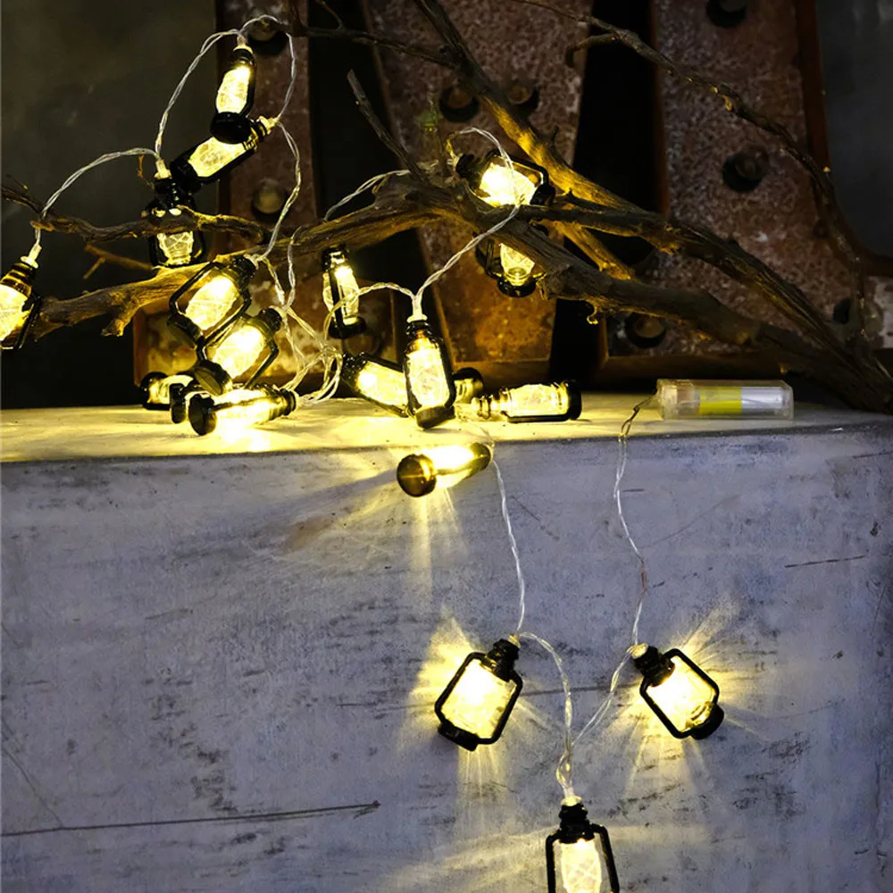 2M 20LED String Lights Festival Battery LED Mini Lantern Personalized ...