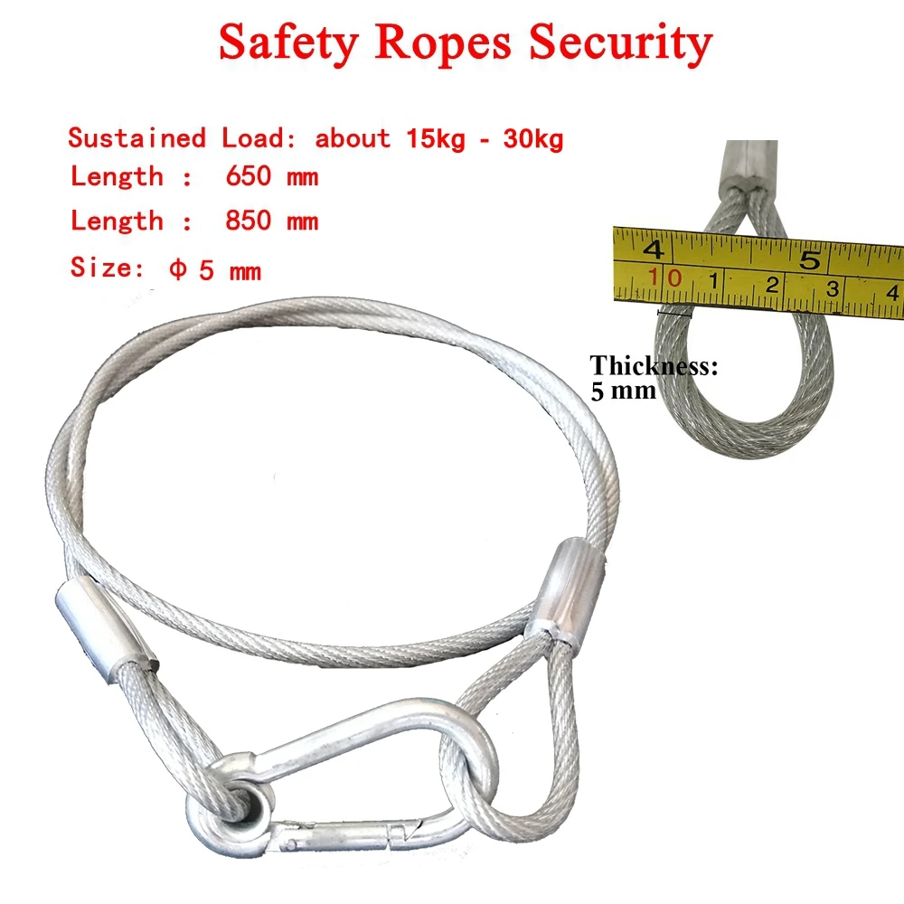 Stainless Steel Rope Loading Weight 25kg 50kg 5mm Thickness Safety Wire ...