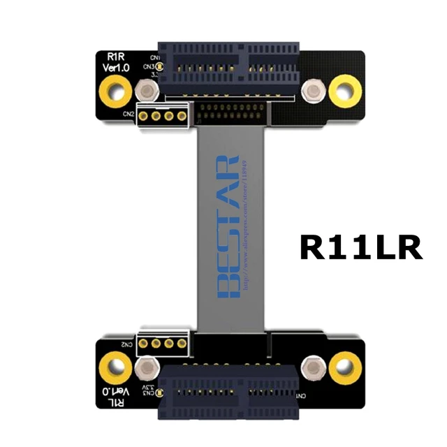 Riser PCI-Express PCI-E 3.0 x1 x4 x8 x16 Male to male Graphics card ...