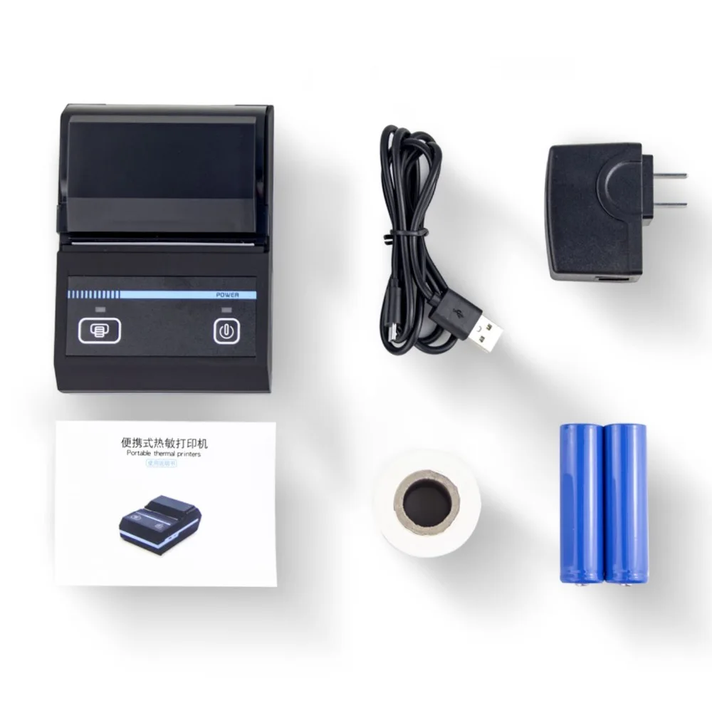 58mm USB thermal receipt printer Bluetooth interface pos bill thermal ...