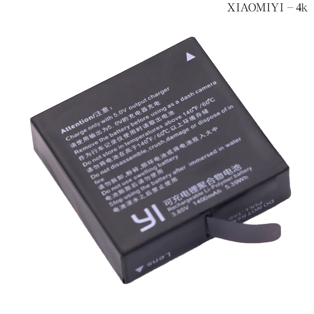 New 3.85v 1400mAH Original XIAOMI YI II 4K battery AZ16 1 battery + for ...