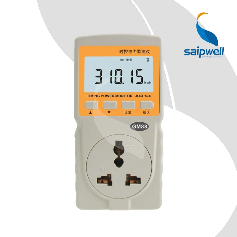 Intelligent-Power-Meter-Big-LCD-Monitor-Measure-ConsumptIon-AC-Active ...