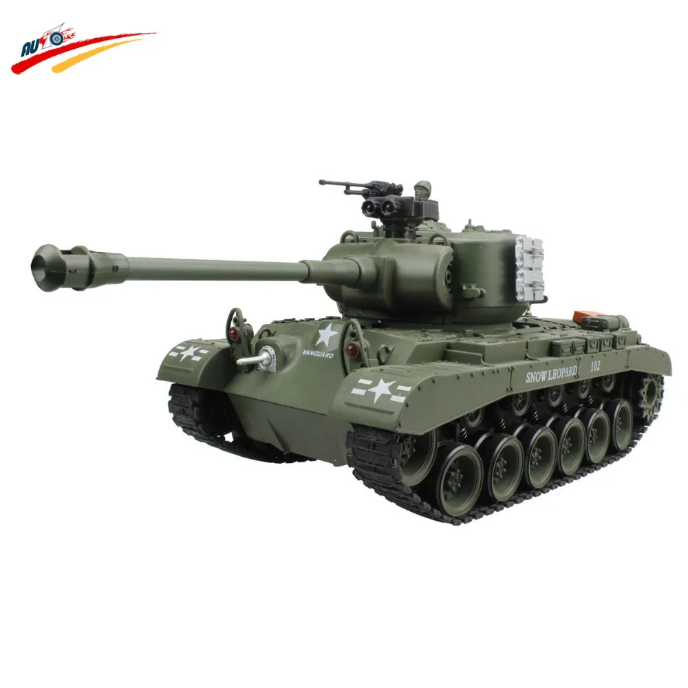 Aliexpress.com : Buy RC Tank US M26 15 Channel 1/20 Pershing Snow ...