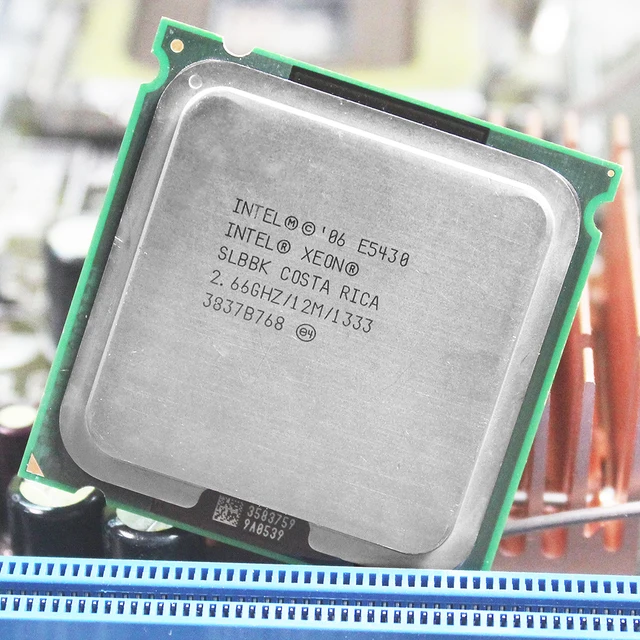 INTEL XEON E5430 CPU INTEL E5430 PROCESSOR quad core 4 core 2.67 MHZ ...