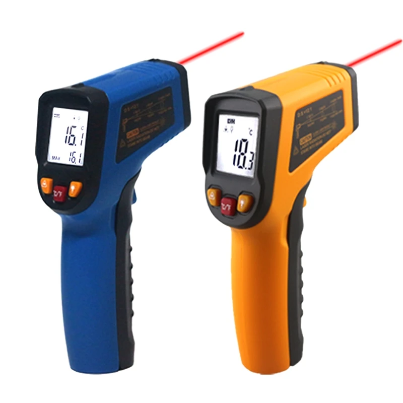 KETOTEK LCD Non Contact Digital Laser IR Infrared Thermometer C/F ...