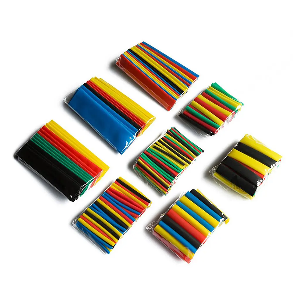 328Pcs Polyolefin Assorted Heat Shrink Tubing Wrap Wire Cable Car 328Pcs Polyolefin Assorted Heat Shrink Tubing Wrap Wire Cable Car