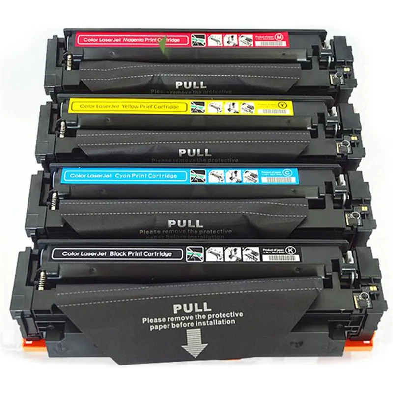 Aliexpress.com : Buy 4pcs/set CF410A CF410 410A toner cartridge ...