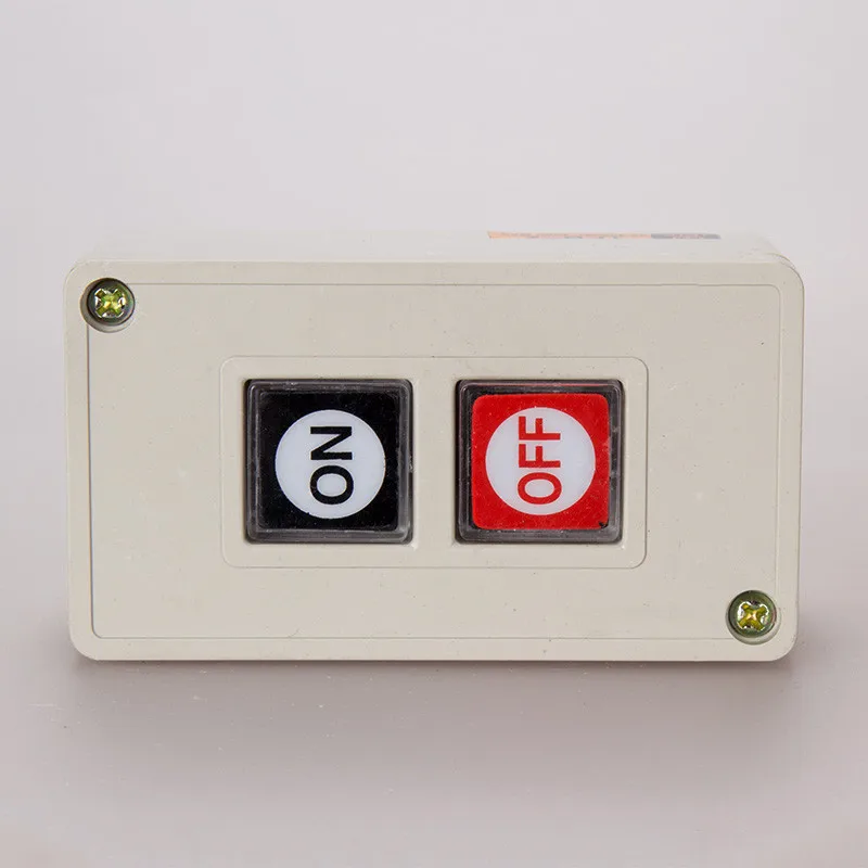 1pc Push Button Station 2 momentary push buttons ON OFF 250V AC 3A ...