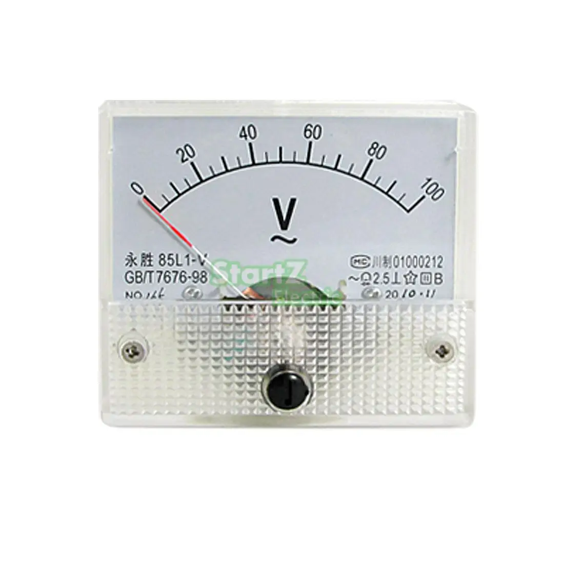 AC Analog Meter Panel 100V Volt meter Ammeters 85L1 0 100V Gauge|volt ...