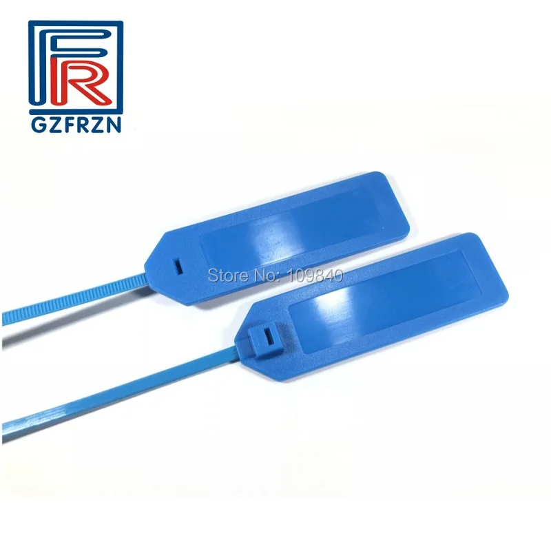 1000pcs Custom Waterproof Plastic Traceability UHF RFID Ribbon zip tie ...