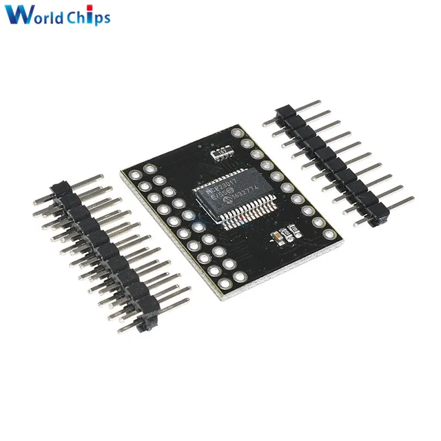 Mcp23017 Serial Interface Module Iic I2c Spi Mcp23s17 Bidirectional 16 Bit Io Expander Pins