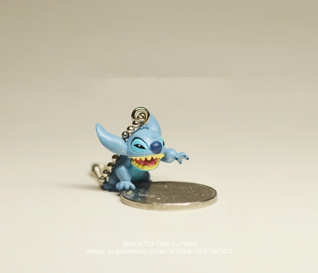 Disney Lilo & Stitch Anger 2.5cm Action Figure Posture Anime Decoration ...