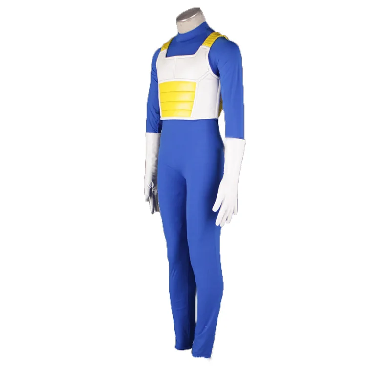 Anime Dragon Ball Vegeta Cosplay Blue Costume - AllCosplay.com