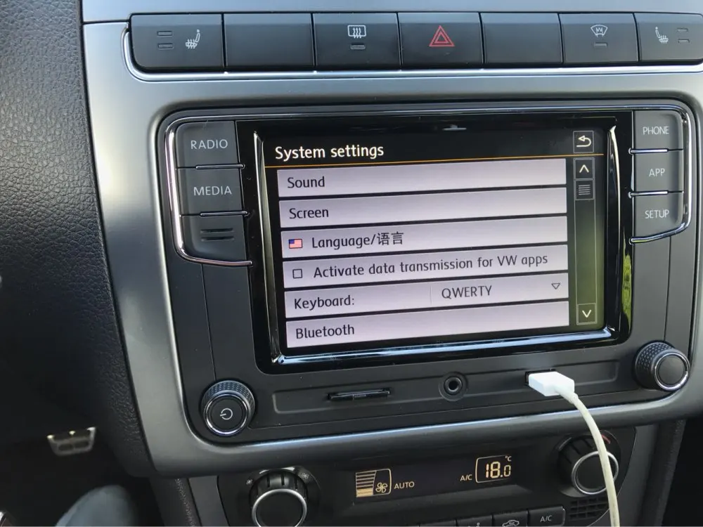 Produs Carplay Desai RCD330 Plus 6.5" MIB Radio For Golf 5 6 Jetta MK5 ...