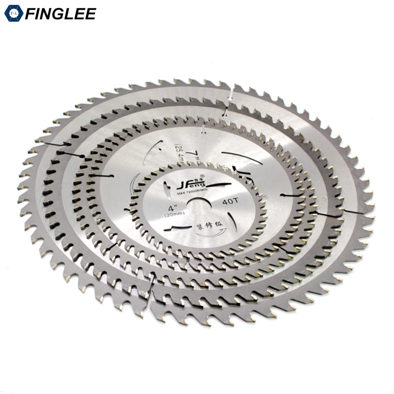 FINGLEE 1Pc 4/7/8/10/12 inch TCT Woodworking Circular Saw Blade Acrylic ...